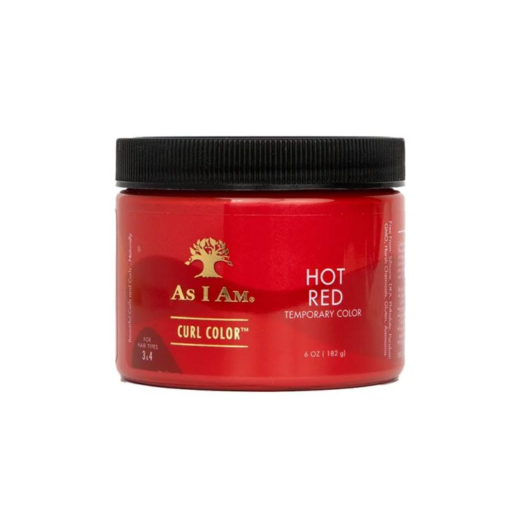 As I Am Curl Color Hot Red gel colorant cu efect temporar pentru par ...