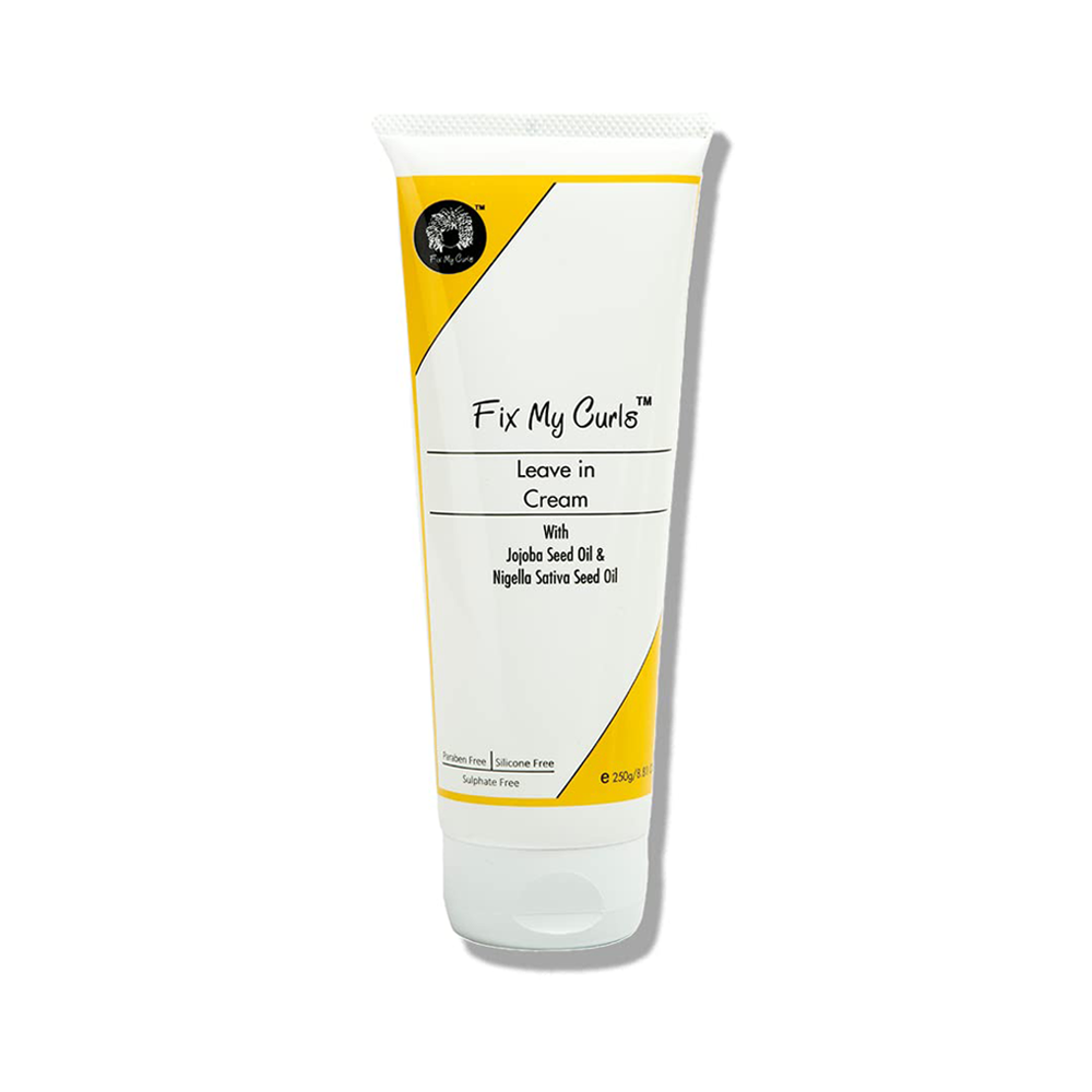 Fix My Curls Leave in Cream, crema de par fara clatire 250 g - Natural ...