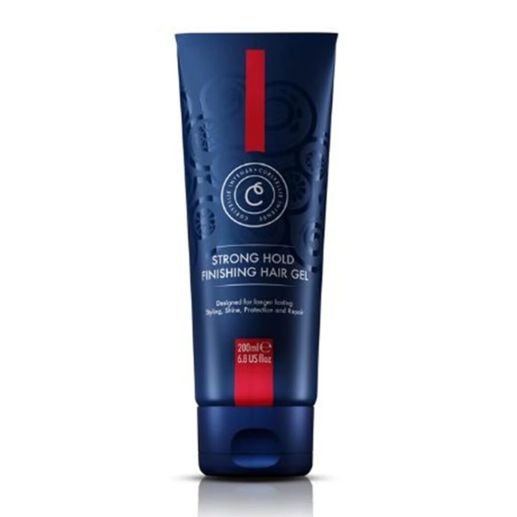 CurlyEllie Intense Strong Hold Hair Gel, gel cu fixare puternica pentru ...